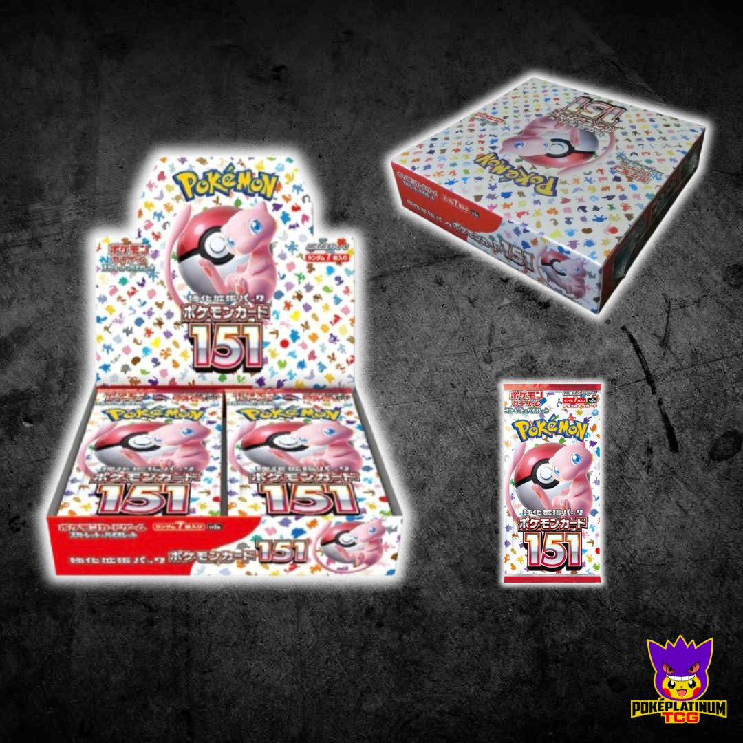 Pokémon 151 Japanese Booster Box SV2a - Sealed with Shrink ...